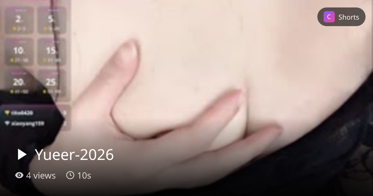 Yueer-2026 热门 直播集锦 #526176 | Chaturbateme.com